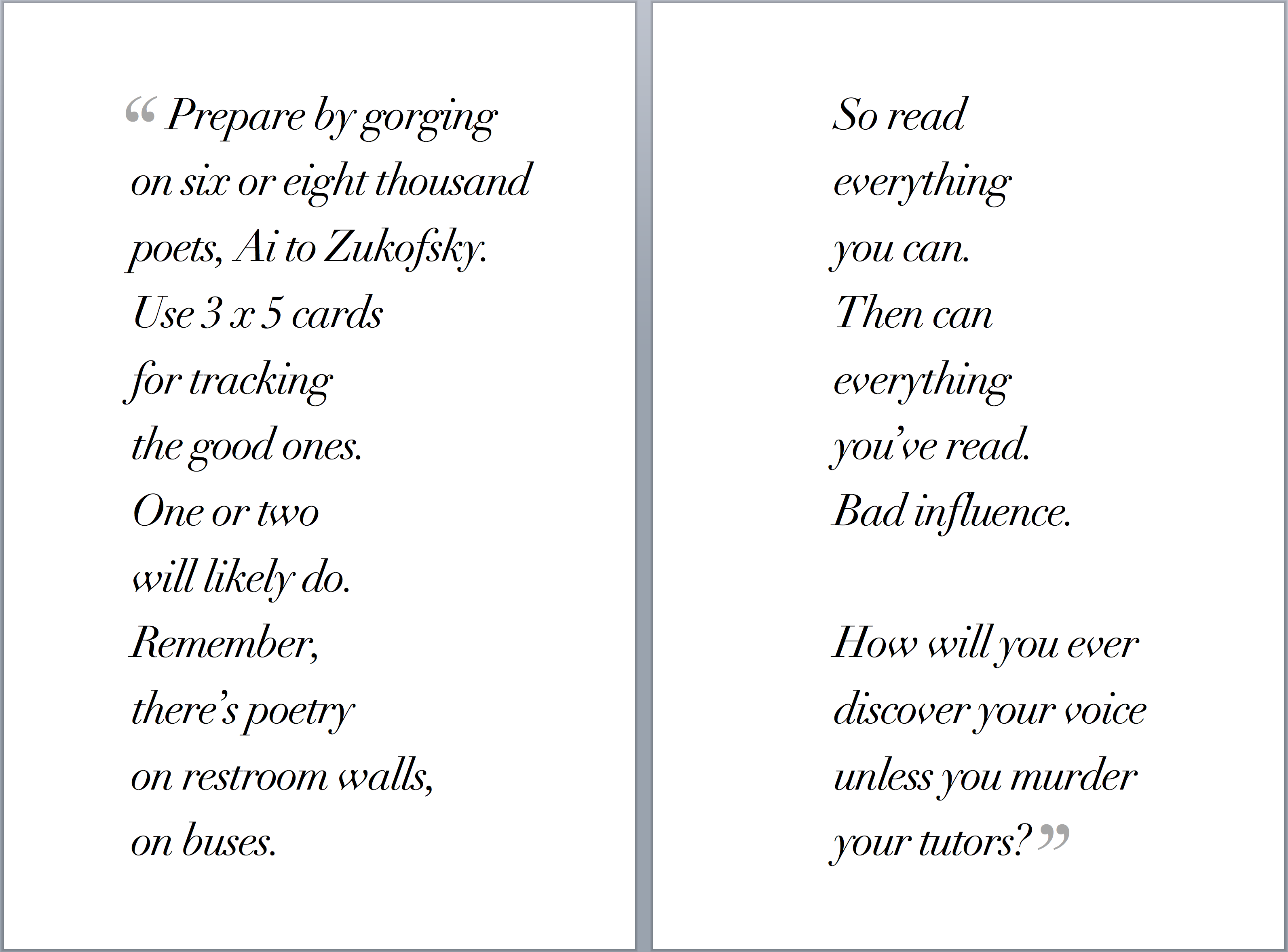 How To Write A Poem Intro Spread